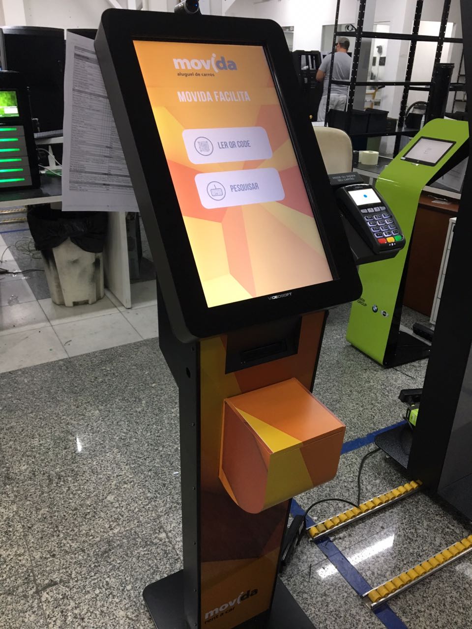 UX e Layout do Totem de autoatendimento